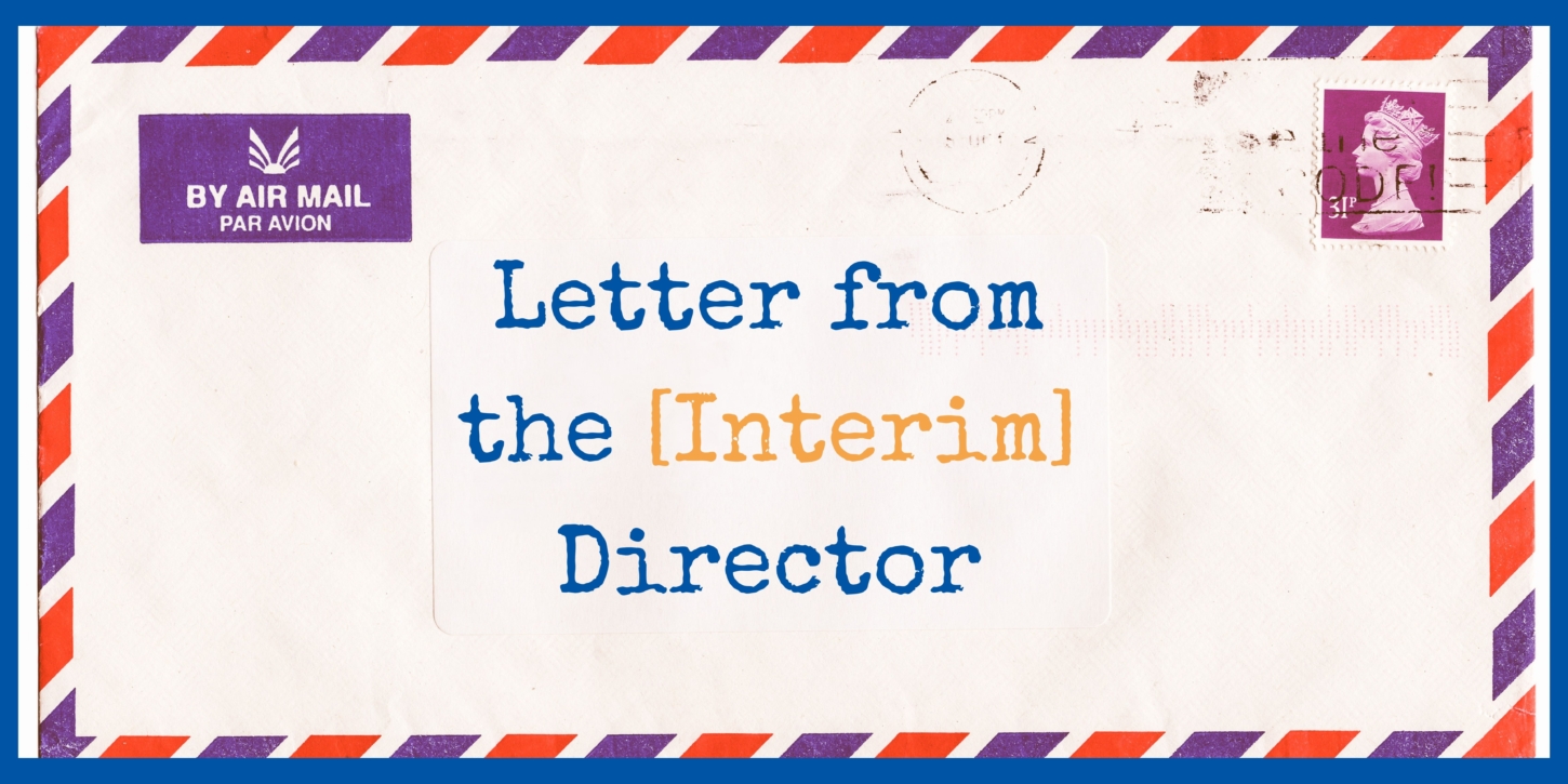Message from the Interim Executive Director, October 2021 - ELAN