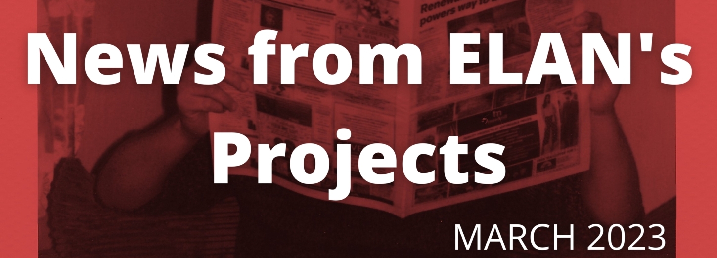 Project News Updates March 2023 - ELAN